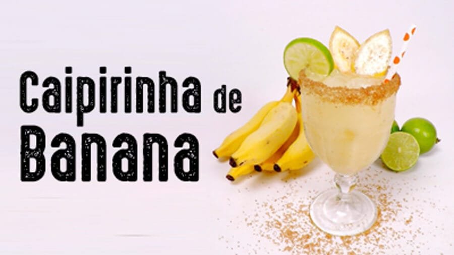 Aprenda como Fazer uma Caipirinha de Banana!